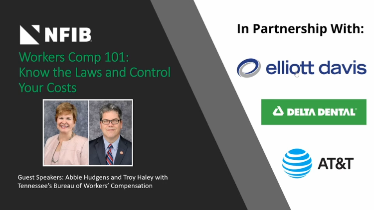 WATCH: NFIB Tennessee Workers’ Comp Webinar - NFIB
