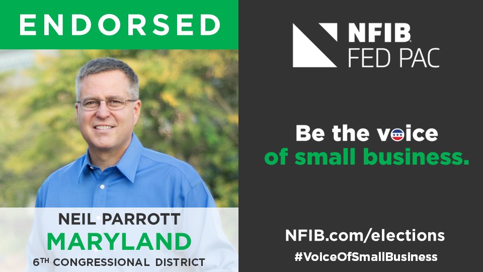Maryland Small Businesses Endorse Neil Parrott - NFIB