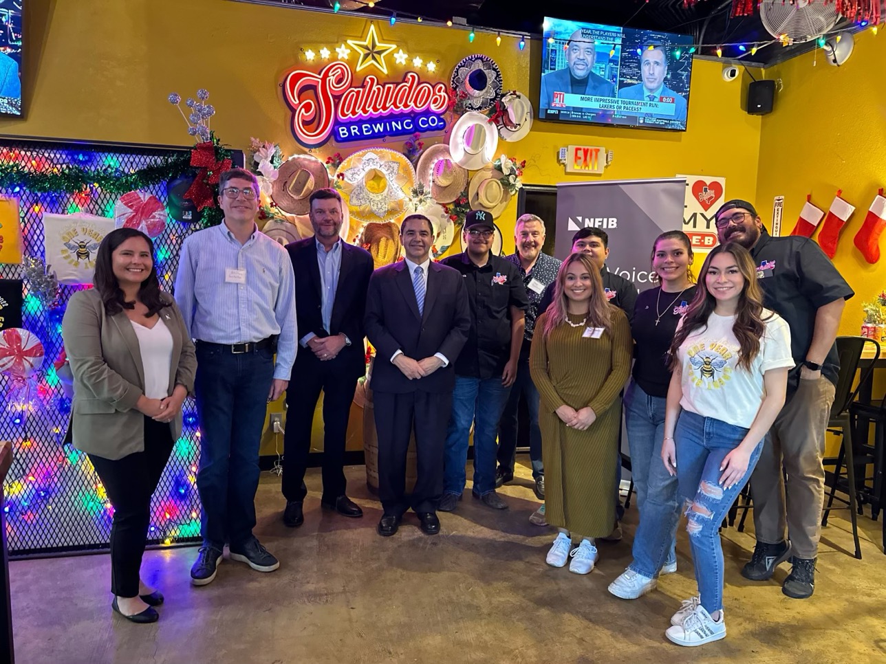 NFIB Texas Hosts Rep. Cuellar for a Small Business Roundtable - NFIB