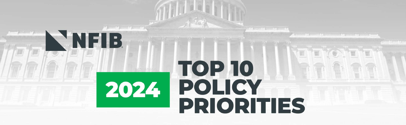 Top 10 Small Business Policy Priorities in 2024 - NFIB