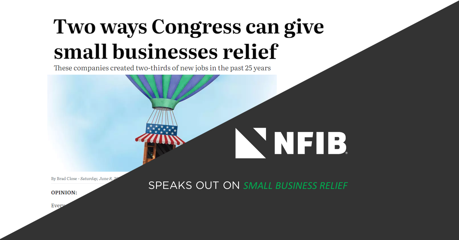 NFIB President Discusses Top Issues Impacting Small Businesses in ...